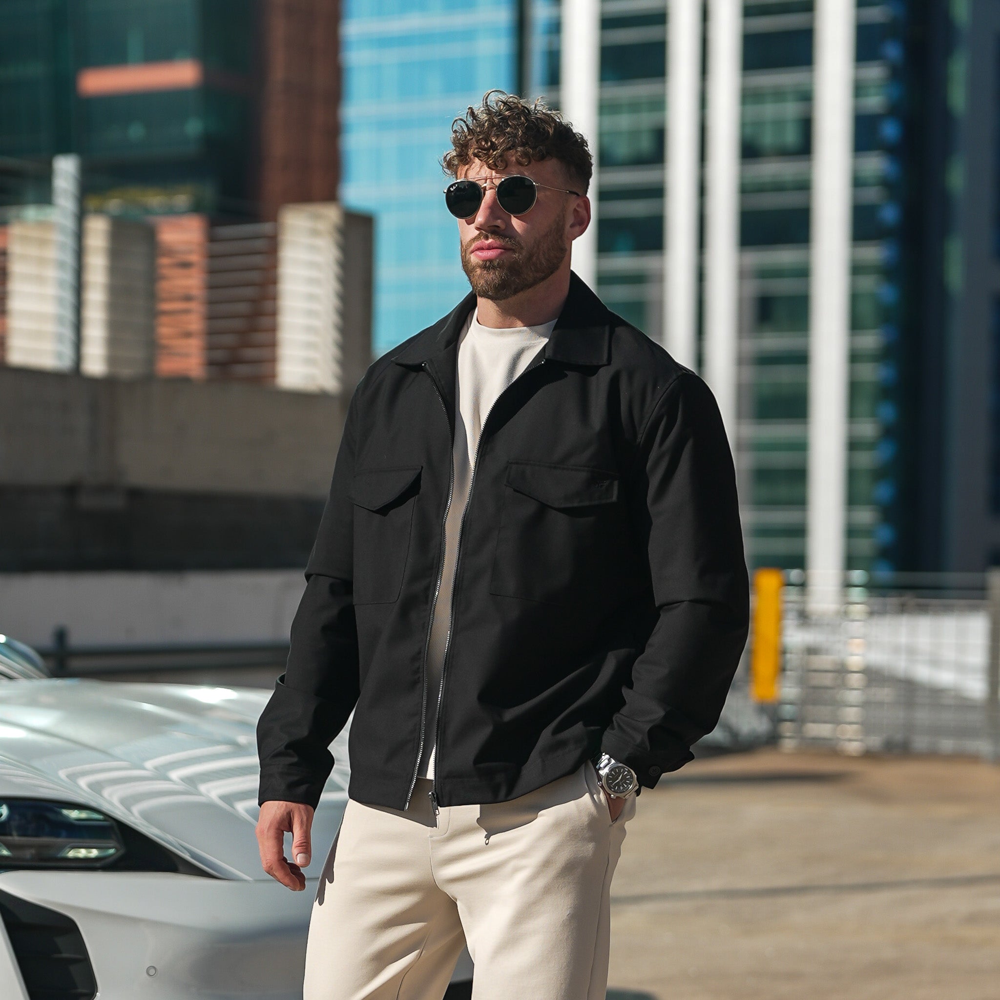 District Jacket - Black – Edge Lifestyle