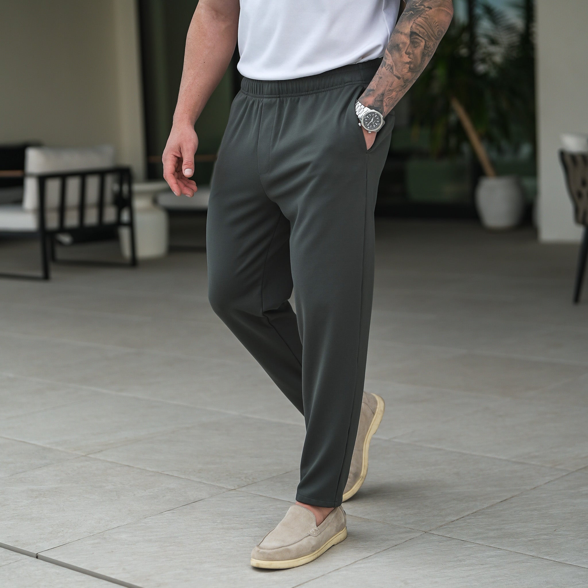 Casual Chinos V2 - Forged Green – Edge Lifestyle