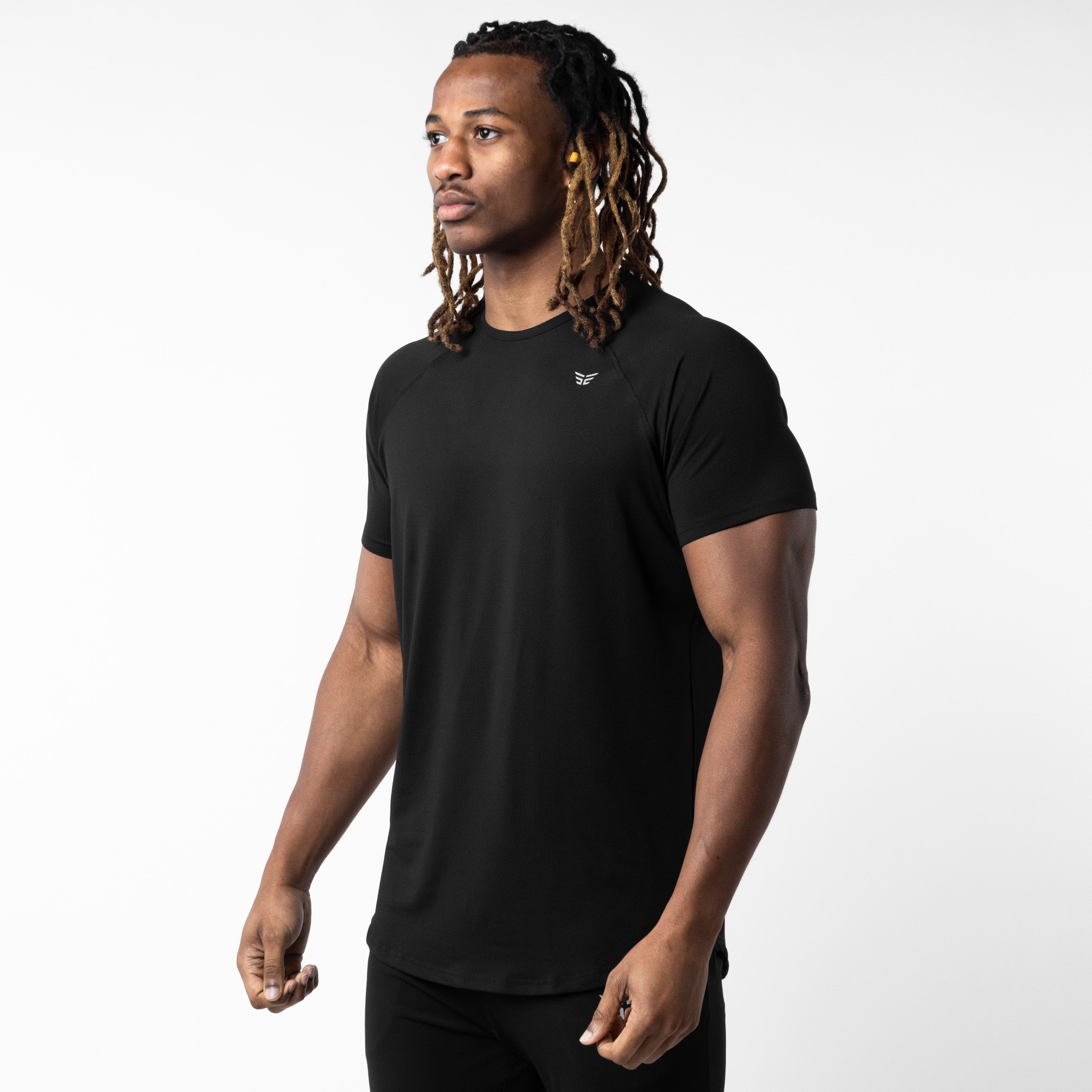 Enhanced Mesh Tee V2 - Black – Edge Lifestyle